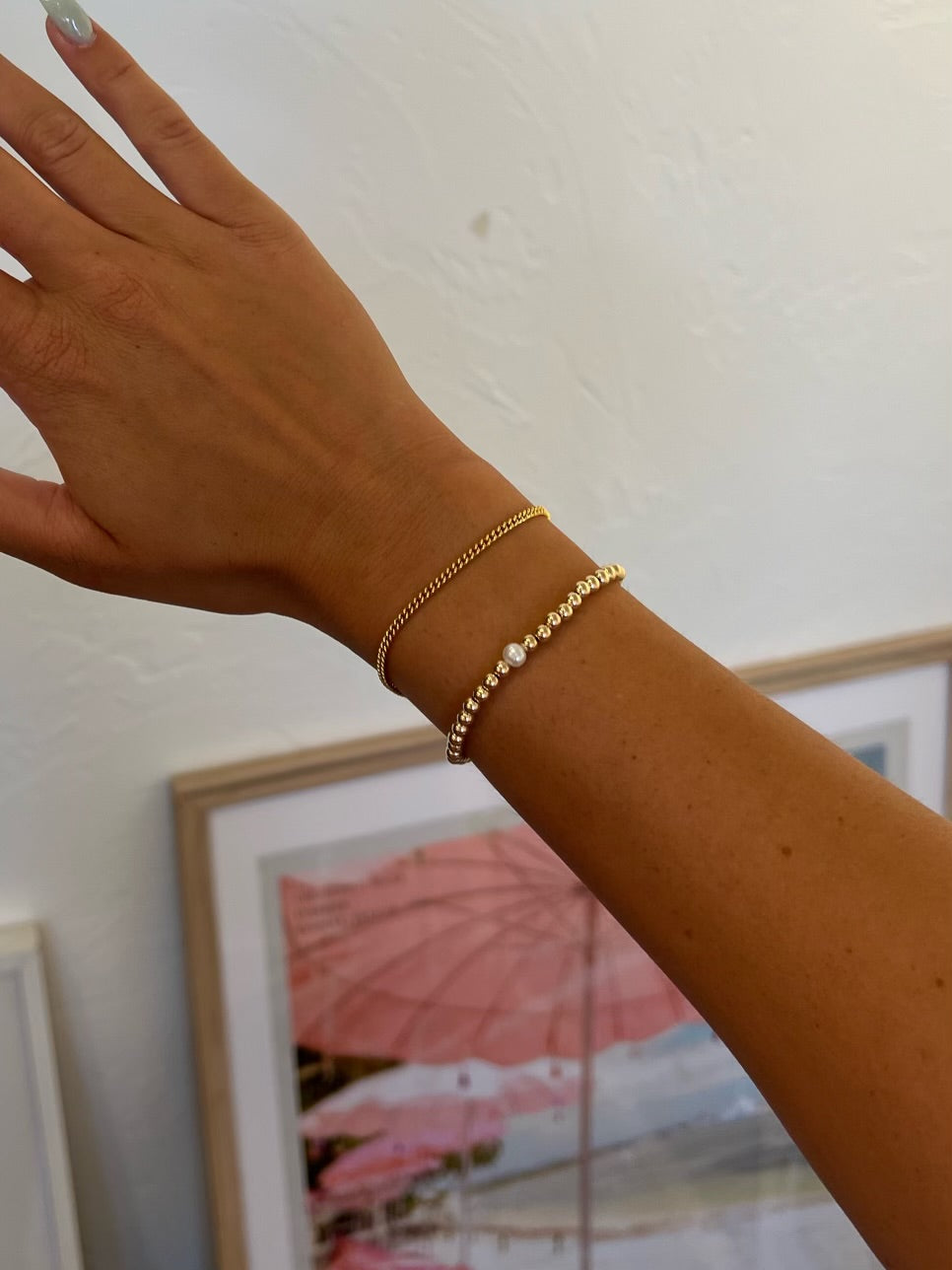 Solo Pearl Shimmer Bracelet | SEA BONES