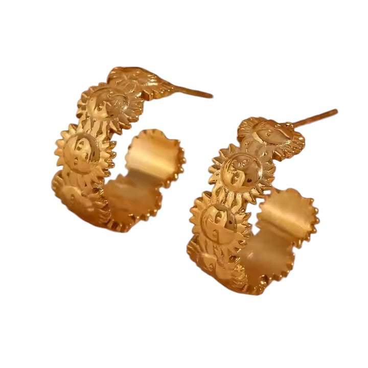 Sunny Hoop Earrings | SEA BONES