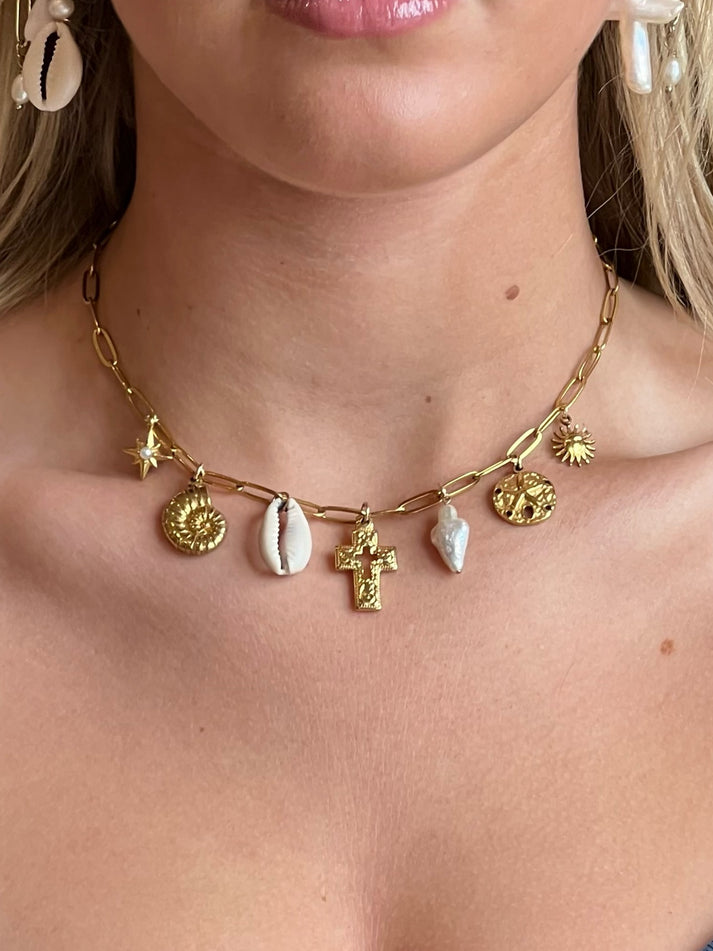 Custom Charm Necklace – SEA BONES
