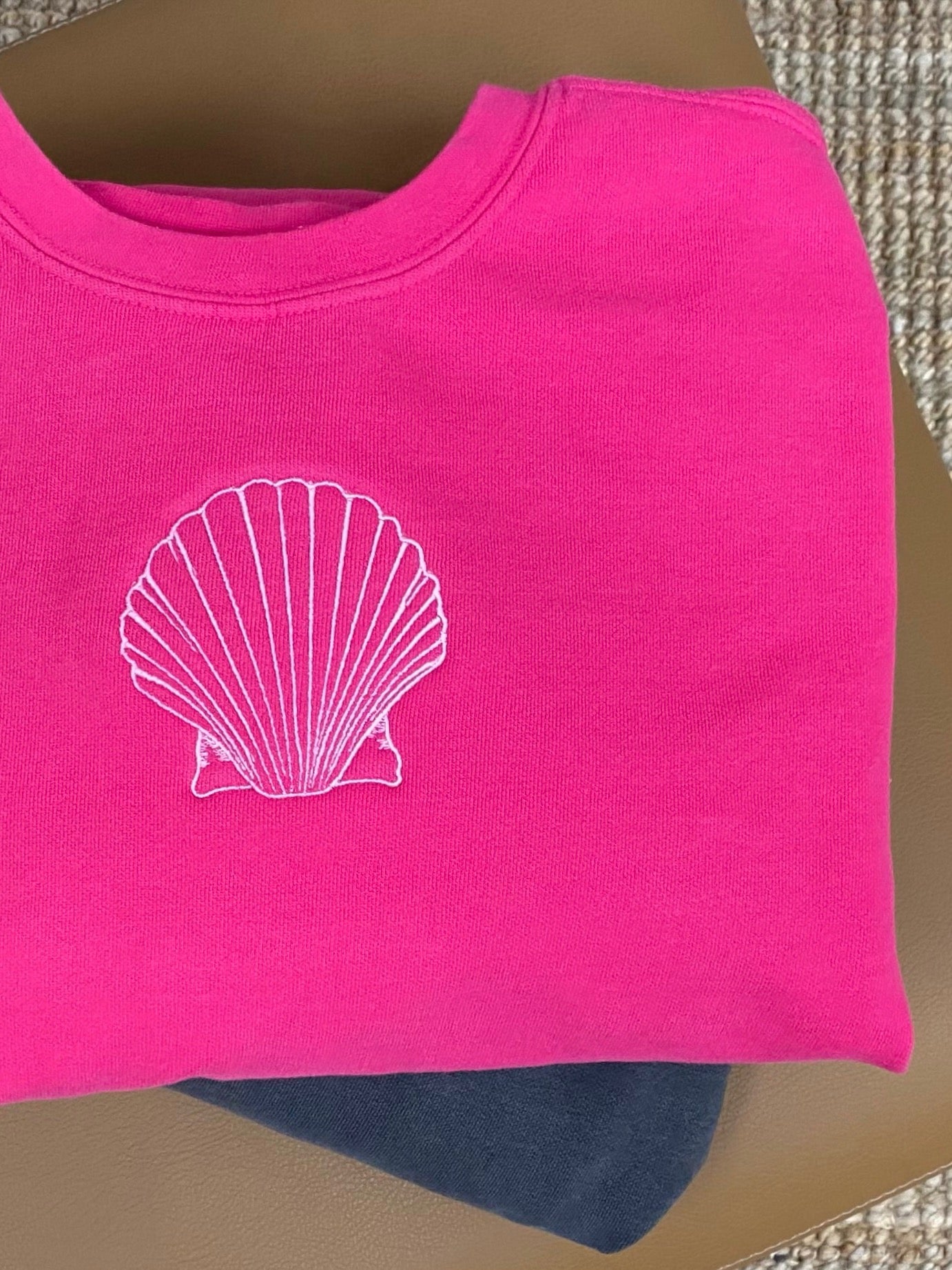 Seashell Stitched Sweater – seabonesjewelry